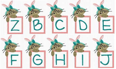 Alphabet Bunny