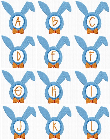 Alphabet Bunny Ears