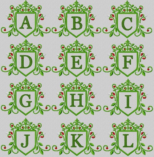 Alphabet-Tudor Monogram