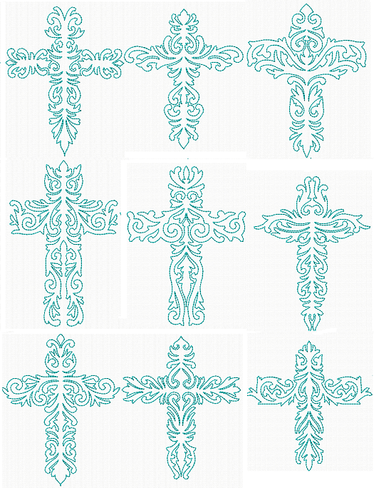 Continuous Line Crosses