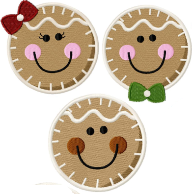 Gingerbread Faces