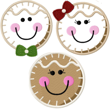 Gingerbread Faces