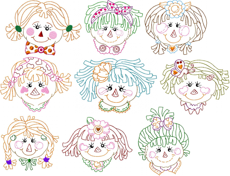 Ragdoll Faces