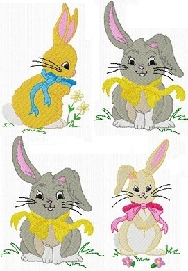 Ribbon Bunnies