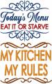 Kitchen Sayings VI